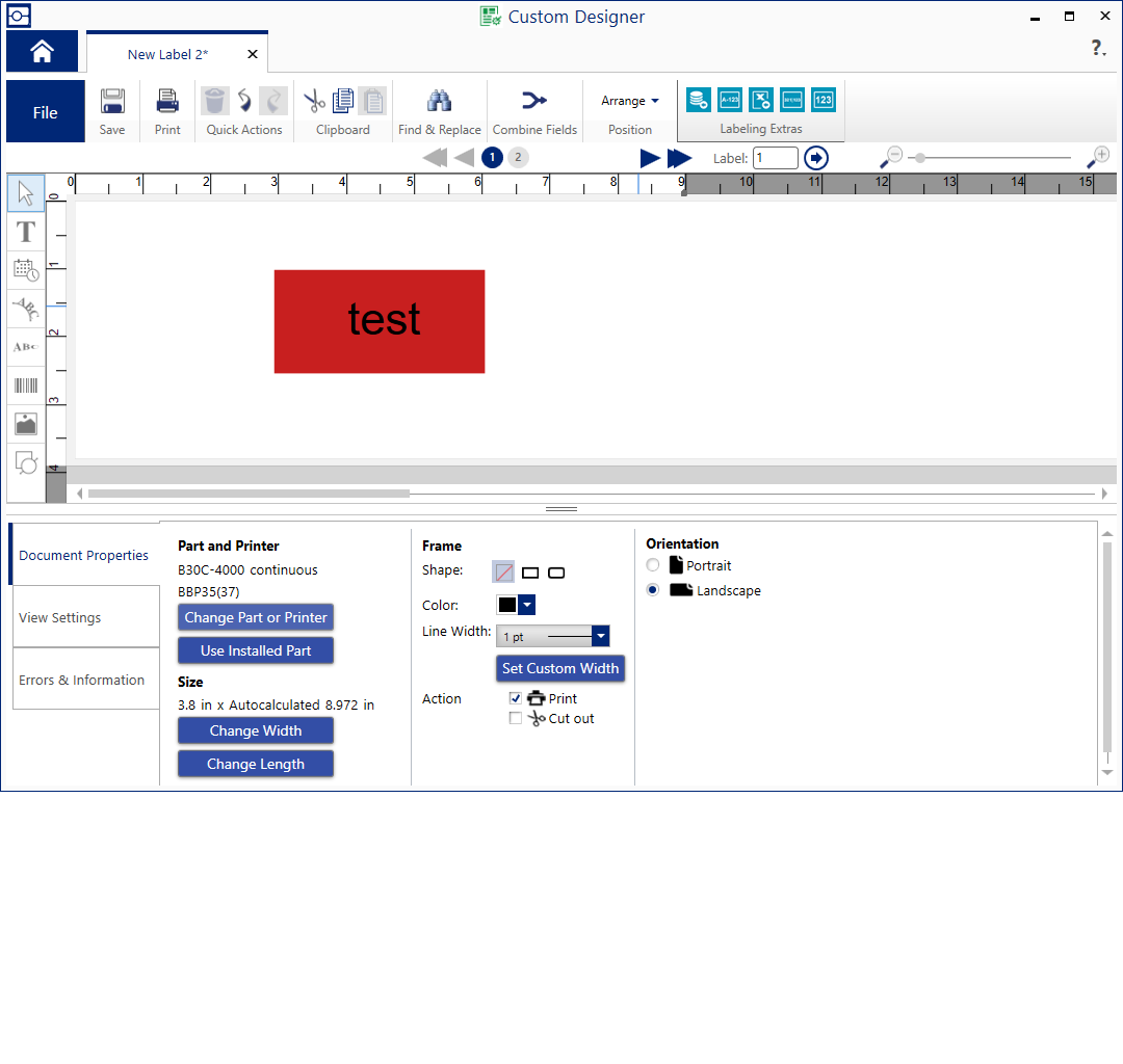 Controlling Visibility With Layered Objects in Custom Designer | Brady ...