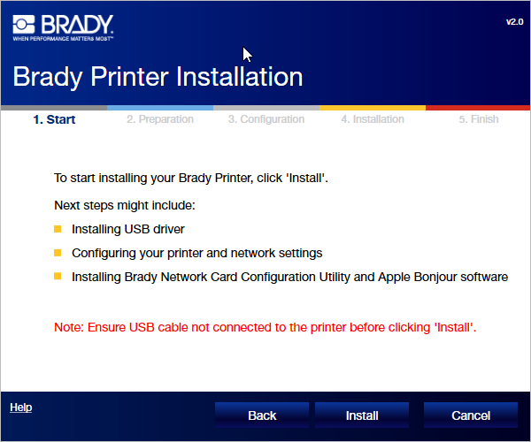 How to Configure the Brady Network Card During Driver Installation ...