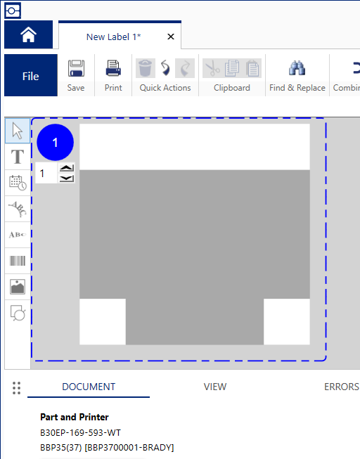 Creating a Raised Panel Push Button Label on a Printer versus Brady ...