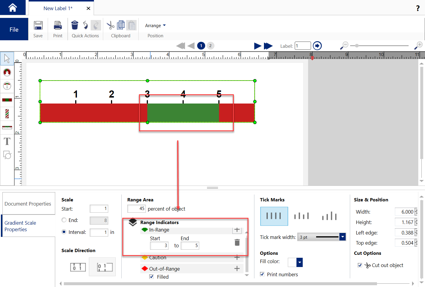 Lean Visuals - How To Create a Gradient Scale Ruler | Brady Support