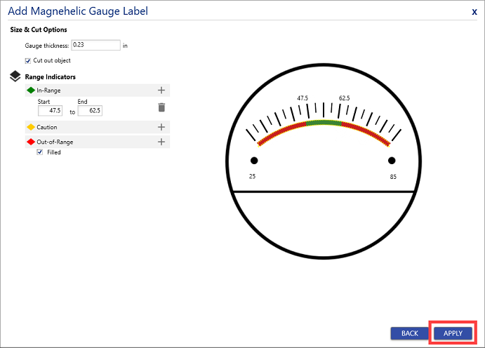 Lean Visuals - Create a Magnehelic Gauge | Brady Support