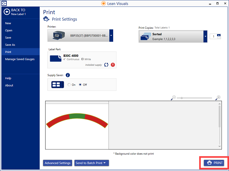 Lean Visuals - Create a Magnehelic Gauge | Brady Support