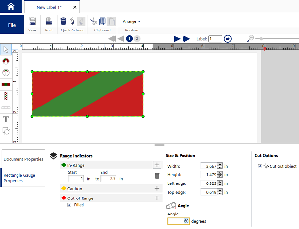 Lean Visuals - Create a Rectangle Gauge | Brady Support