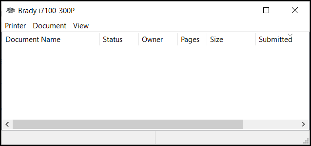 How to Clear a Driver Print Queue | Brady Support