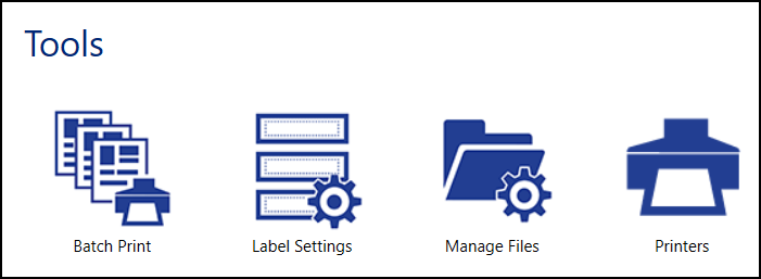 Tools Apps Included with Brady Workstation | Brady Support
