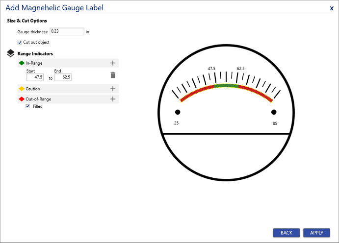 Lean Visuals - Create a Magnehelic Gauge | Brady Support